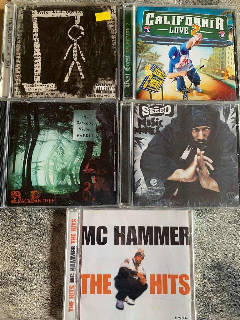 8X CD + 1 X 2CD HIP HOP (Gebraucht) in Genève für CHF 10 – mit ...