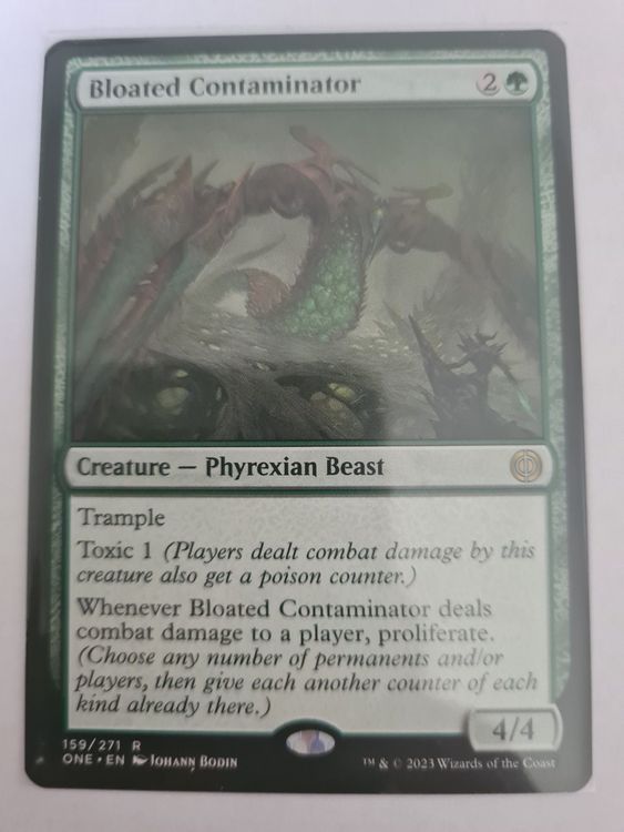 MTG, Bloated Contaminator, ONE-0159 (Neu (gemäss Beschreibung)) in ...
