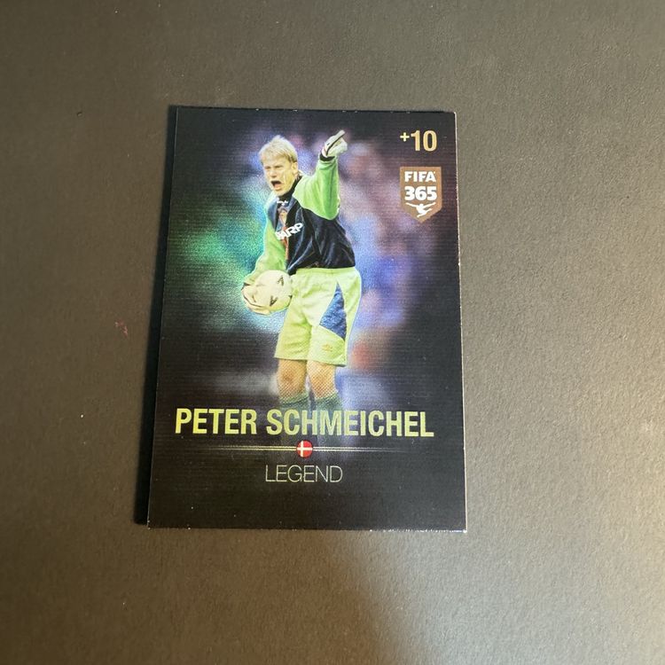 FIFA 365 Card Schmeichel Legend +10 Denmark Goalkeeper (Neu und ...