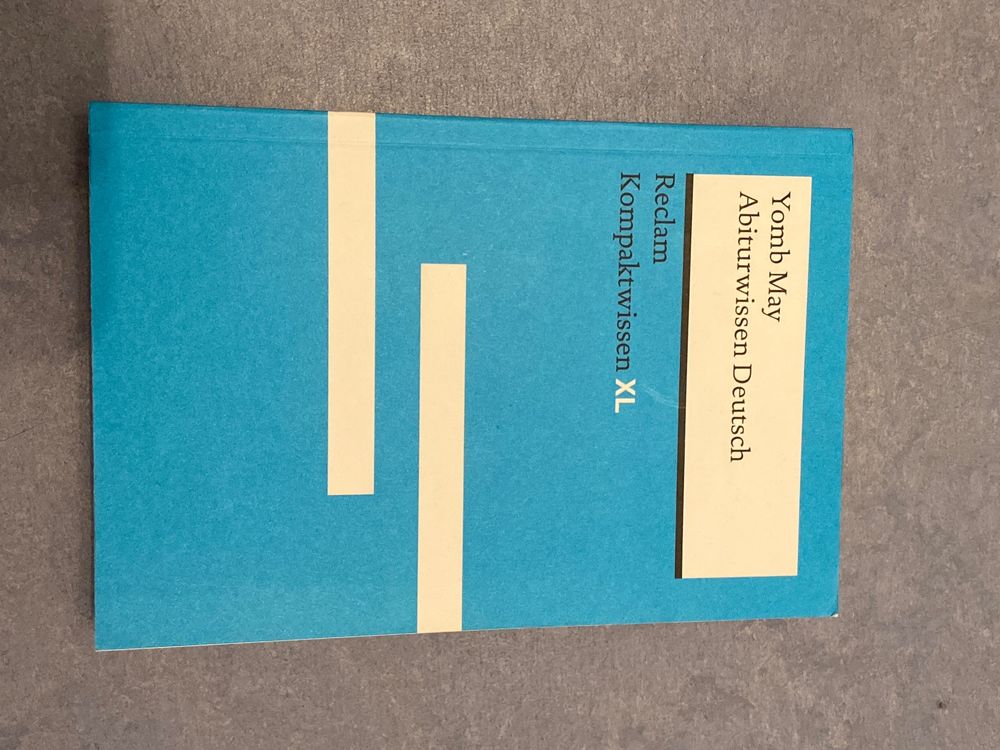 Abiturwissen Deutsch - Yomb May (Neu (gemäss Beschreibung)) in Au ZH ...