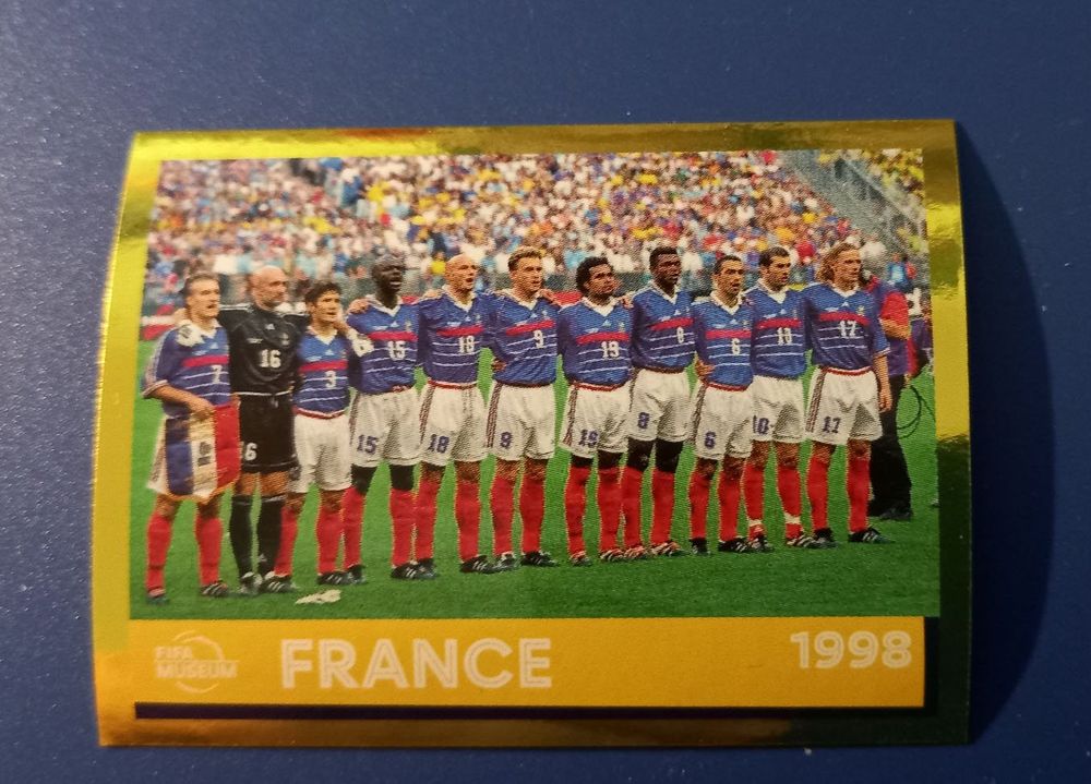Panini WM 2022 - France 1998 FWC 027 | Kaufen auf Ricardo