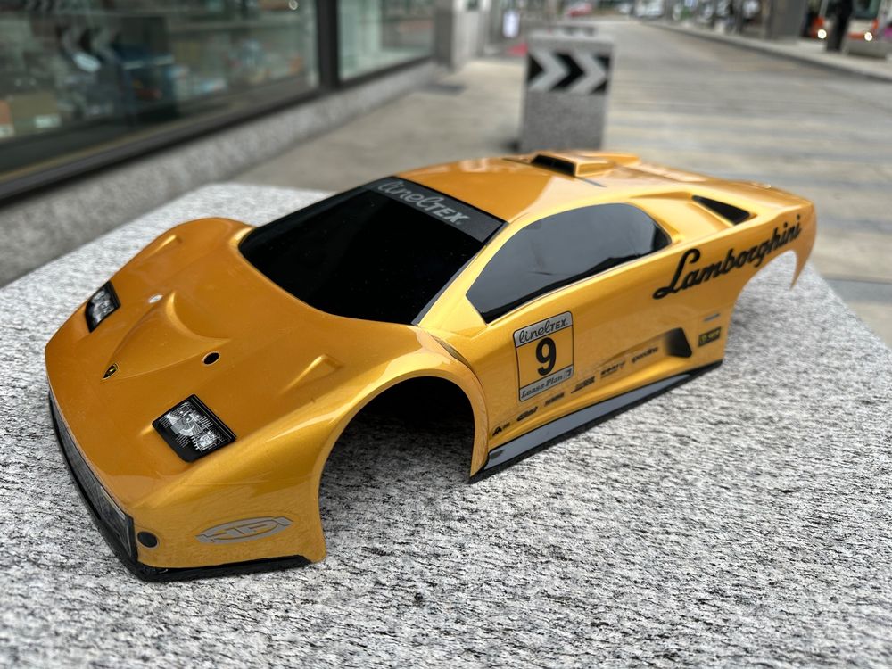 HPI 1:10 Lamborghini Diablo GTR Painted Body 200mm (Neu (gemäss ...