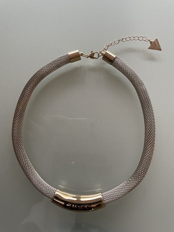 Collier Guess Argenté et Doré Tendance NEW (Neuf avec emballage d ...