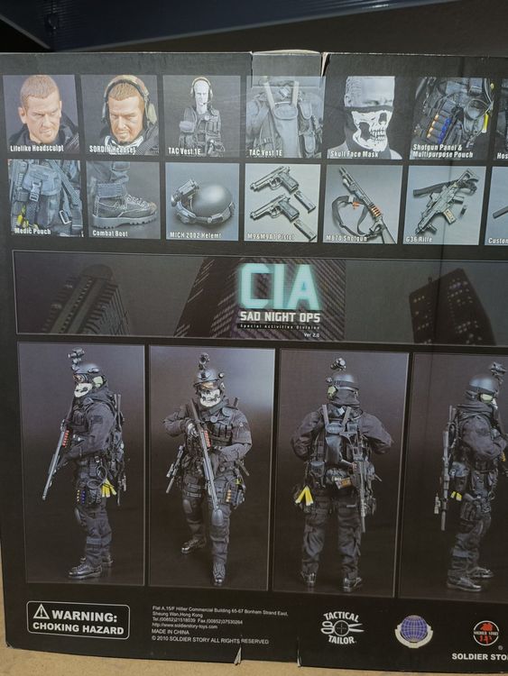 Soldier Story Actionfigur1.6 CIA Mega selten (Gebraucht) in Wila für ...