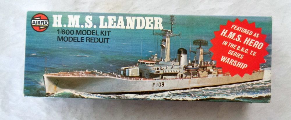 Airfix Plastik-Modellbausatz "H.M.S. Leander" Schiff 1:600 (Neu (gemäss ...