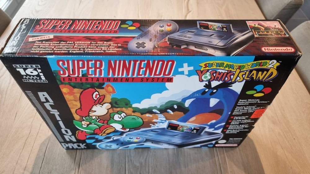 Super Nintendo SNES Yoshi Guter Zustand komplett OVP ab 1.- (Gebraucht) in Aathal-Seegräben für ...