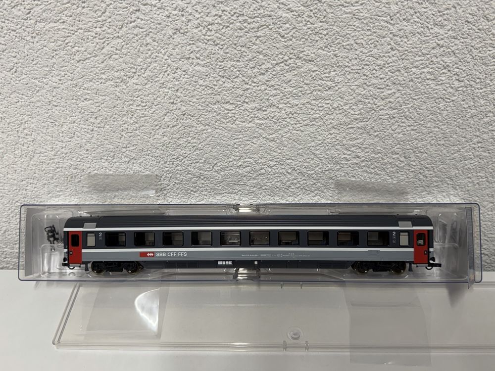 Roco 74023 - SBB Bpm 61 EuroCity Grau (Neu (gemäss Beschreibung)) in ...