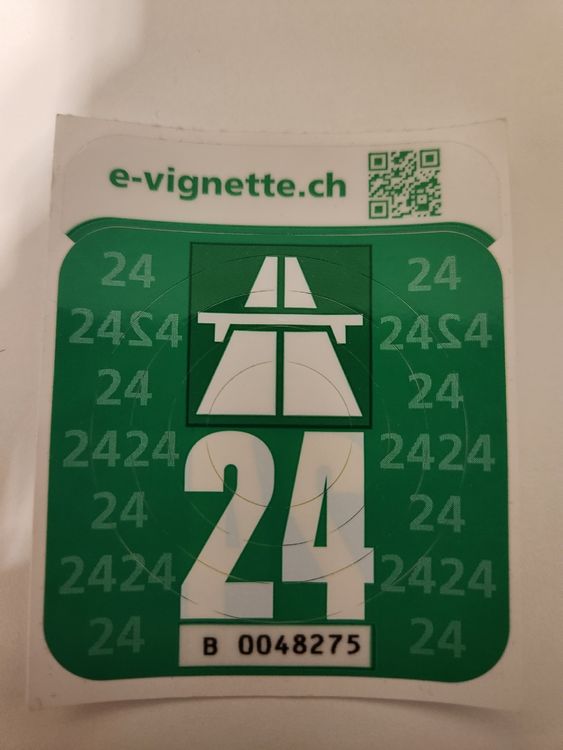 Vignette 2024 Autobahn (Neu und originalverpackt) in Unterentfelden für CHF 36 – mit Lieferung ...