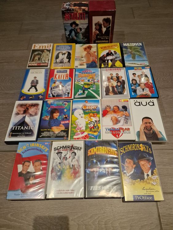 VHS KASETTEN Sammlung | Kaufen auf Ricardo