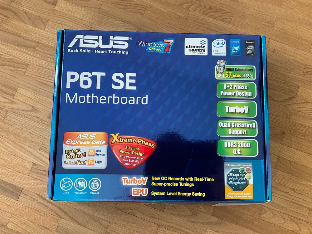 Asus P6T SE inkl. Intel i7-950 3.07GHz | Kaufen auf Ricardo