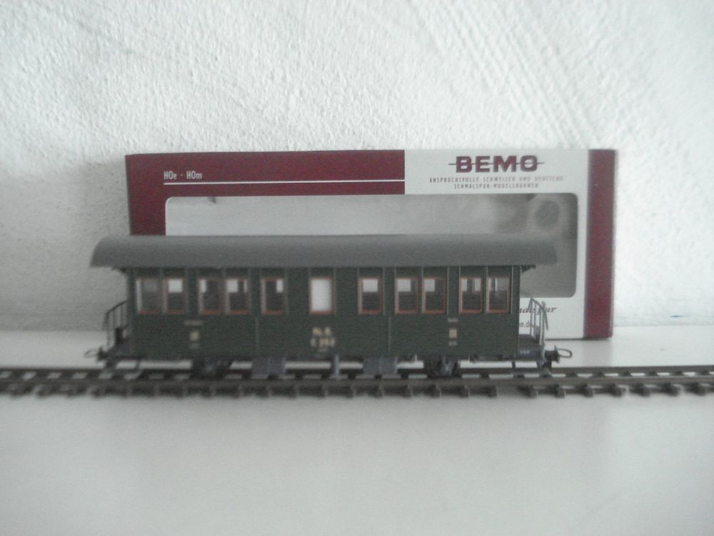 Bemo H0m: 2A-Personenwagen RhB B 2060 grün, 3230 102, OVP | Kaufen auf Ricardo