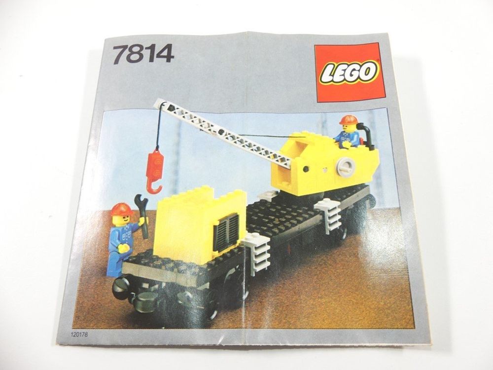 Rarität Lego 7814 Kranwagen mit kl. Container | Kaufen auf Ricardo