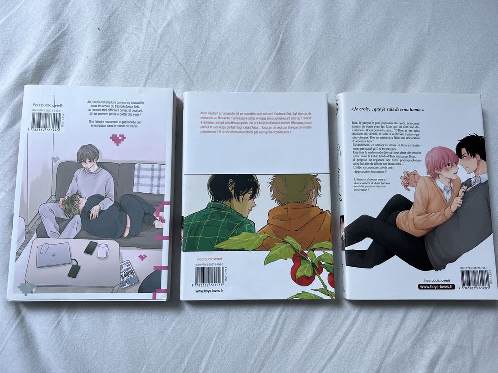 Pack (3 Yaoi / Boys Love) | Kaufen auf Ricardo