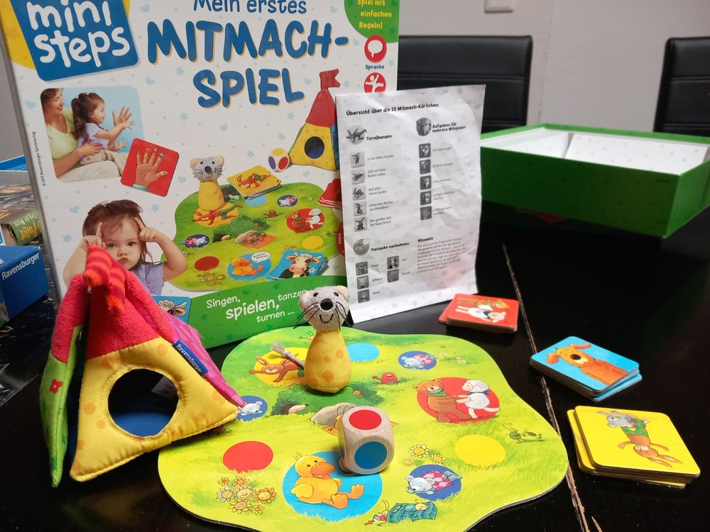 Mini steps, Mitmachspiel ab ca 2 Jahre (Gebraucht) in Pontresina für ...