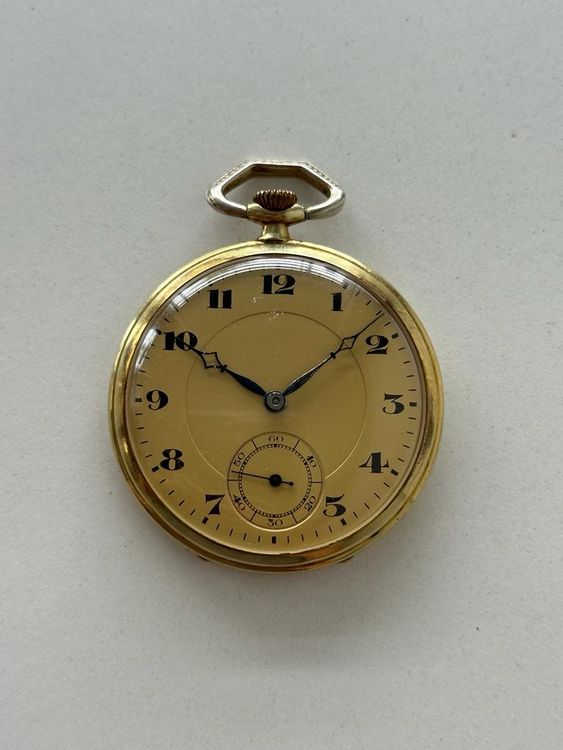 JBB Taschenuhr mit schönem Werk läuft (Gebraucht) in Winterthur für CHF ...