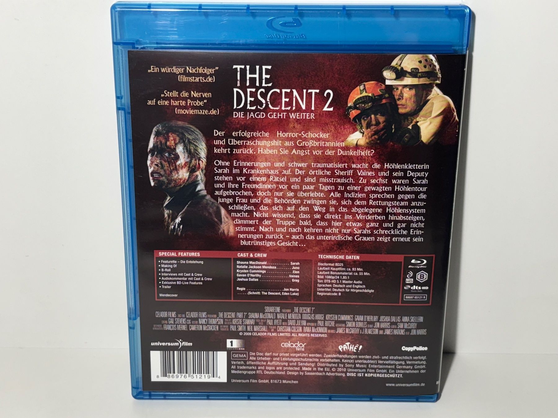 The Descent - Part 2 - Die Jagd geht weiter Blu Ray Uncut (Gebraucht ...