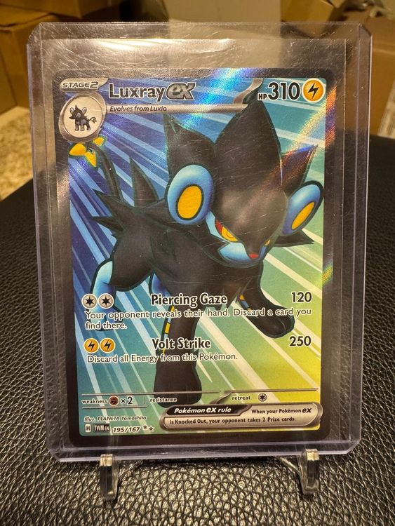 Luxray ex | Ultra Rare | TWM 195/167 | EN (Gebraucht) in Spreitenbach ...