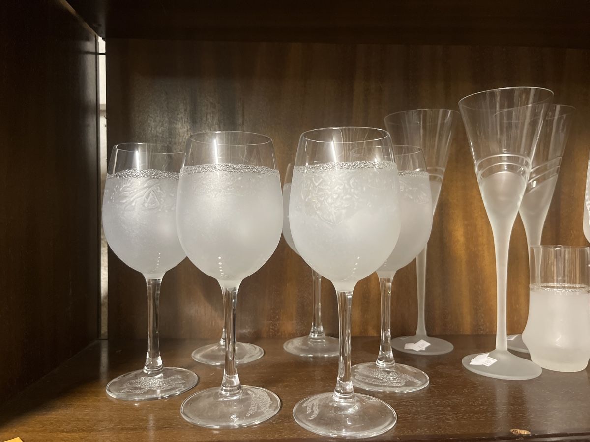 Vintage Frosted Glassware Kollektion (nik11) (Gebraucht) in Aarau für ...