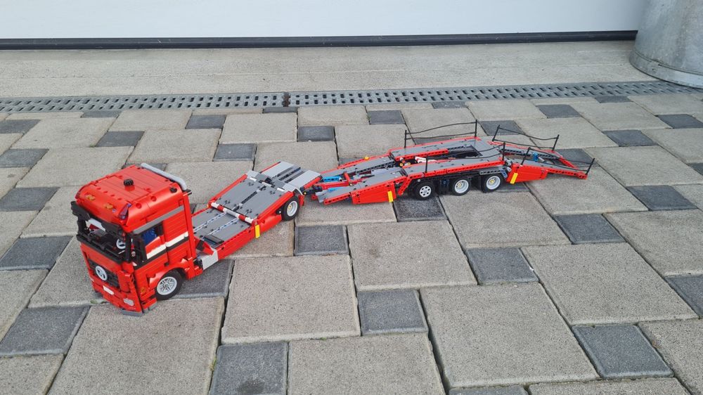 MOC-Autotransporter / ca. 105cm / Nicht Lego | Kaufen auf Ricardo