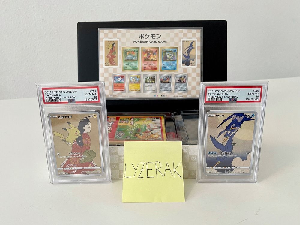 Pokemon Japan Post Stamp Box Set - PSA 10 - Sequential (Gebraucht) in ...