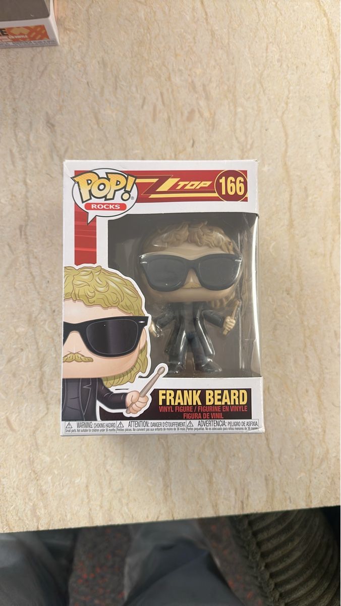 ZZ Top - Frank Beard Funko Pop! Rocks #166 - Neuwertig! (Neu und ...