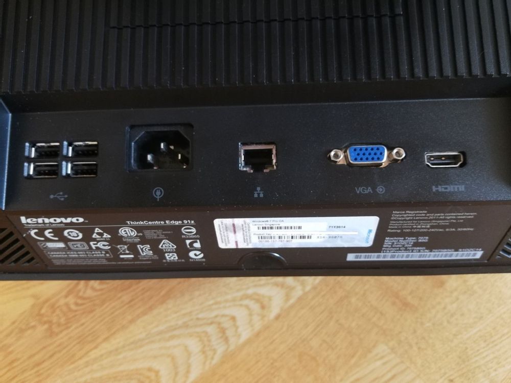 Lenovo ThinkCentre Edge 91z All-in-One (D'occasion) à Mönchaltorf pour ...