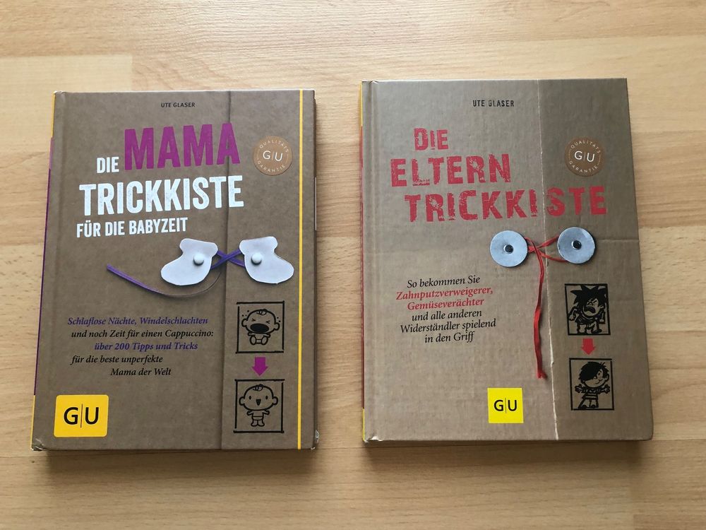 Elternratgeber "Eltern-Trickkiste und Mama Trickkiste" (Gebraucht) in Dottikon für CHF 10 – mit ...