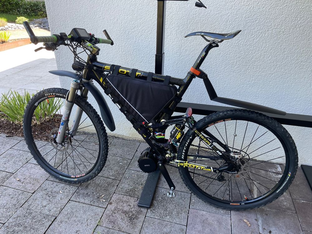 Scott Genius MC 10 E-MTB Fully Carbon mit 1000W Bafang & XTR (Gebraucht ...