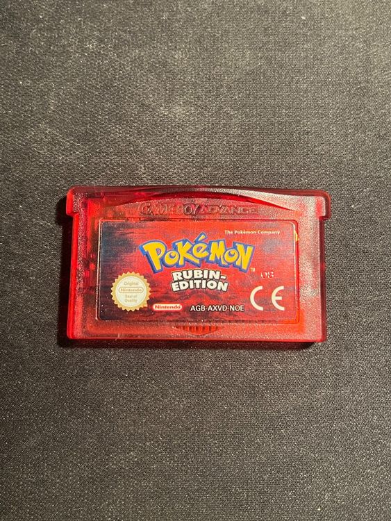 Pokemon Saphir & Rubin Edition Gameboy advance Deutsch (Gebraucht) in ...