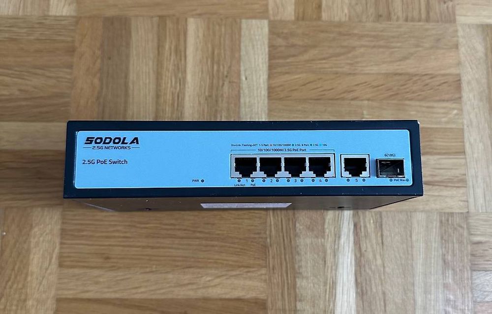 Sodola Netzwerk 2.5G PoE Switch mit 6 Ports (Gebraucht) in Zürich für ...