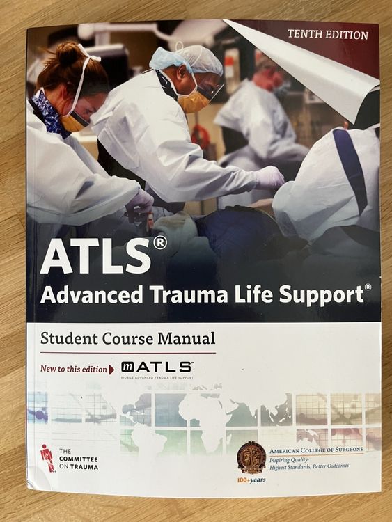 Kursbuch ATLS® Student Course Manual 10. Ausgabe | Kaufen auf Ricardo