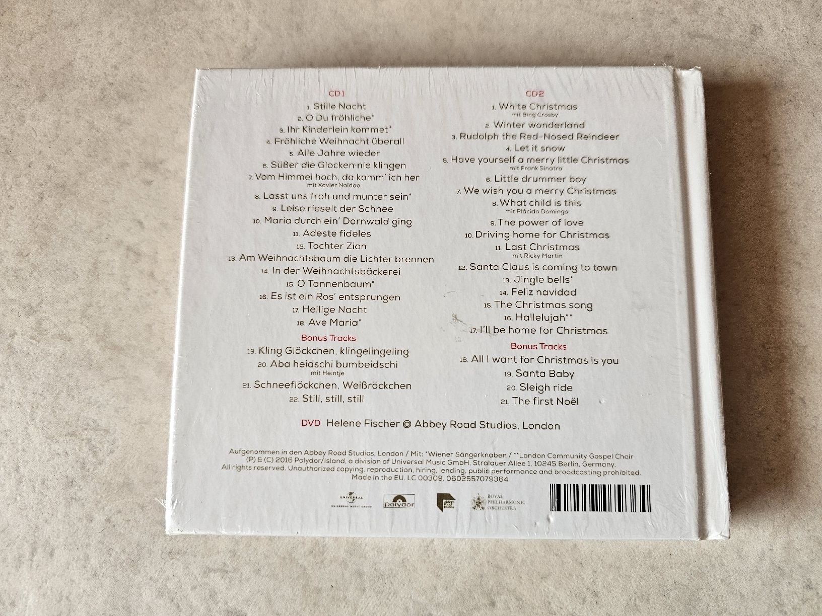 Helene Fischer - Weihnachten / 2 CD + DVD Fabrikneu (Neu und ...