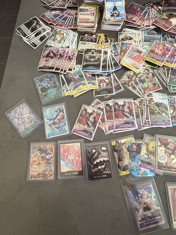 One Piece Card Game XXXL Sammlung über 8500 Karten ab 1 Fr. (Neu ...