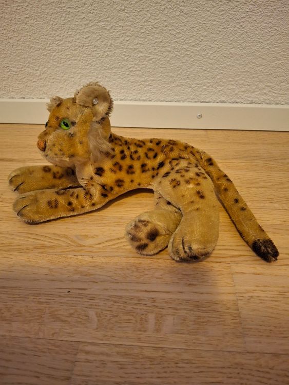 Vintage Original Steiff Leopard liegend (Gebraucht) in Dietikon für CHF 55 – mit Lieferung auf ...