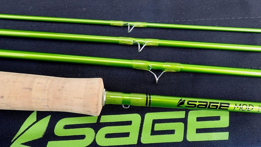 Fliegenrute Sage MOD 390-4, Klasse 3, 9,0 Fuss (Gebraucht) in Nassenwil ...