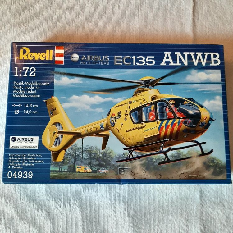 3652 ... Eurocopter EC 135 ANWB ... Revell 04939 (Neu und ...