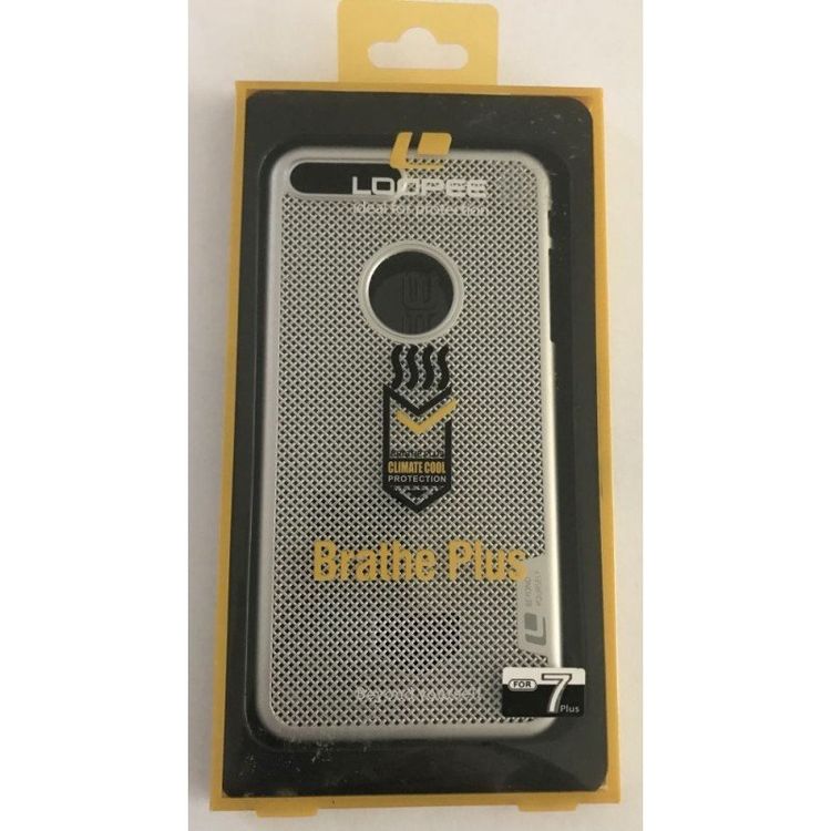 IPhone 7 Plus Loopee Brathe Handy-Rückseite Silber (Gebraucht) in ...
