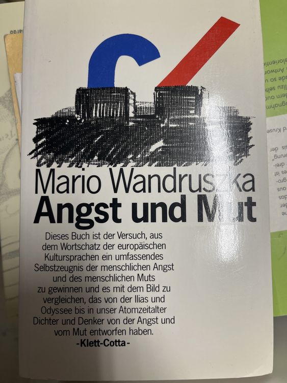 Mario Wandrusszka „Angst und Mut“ | Kaufen auf Ricardo