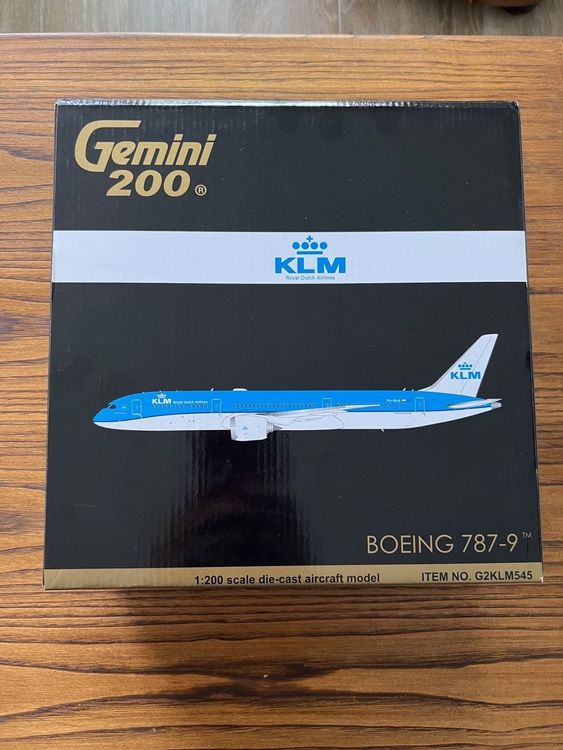 Gemini Jets 200 Boeing 787-9 KLM G2KLM545 (Neu und originalverpackt) in ...
