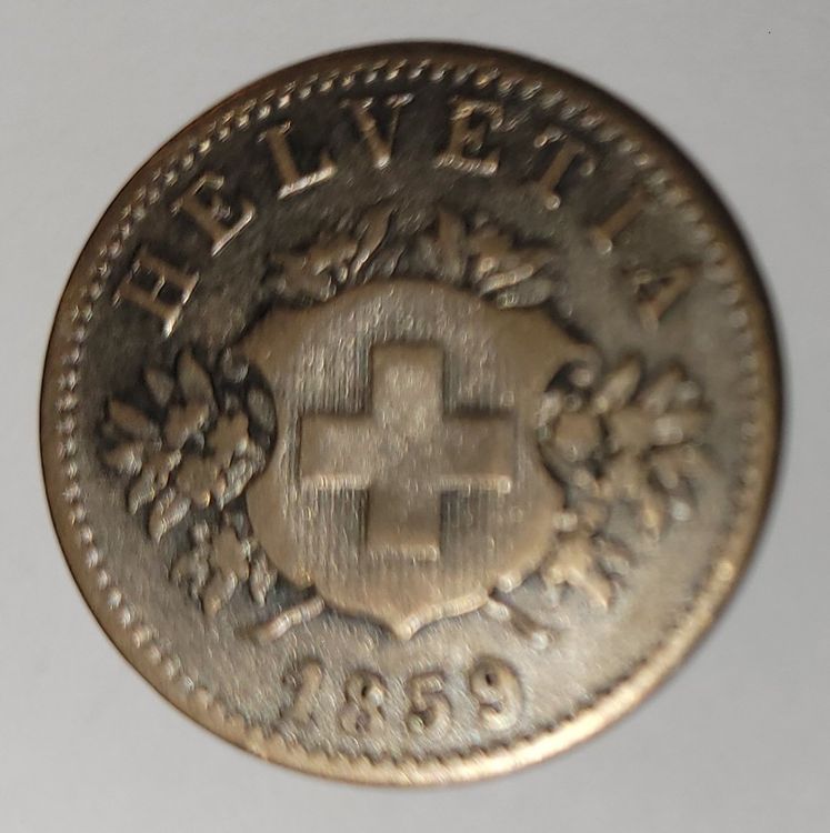 20 RAPPEN / SCHWEIZ 1859 | Kaufen auf Ricardo