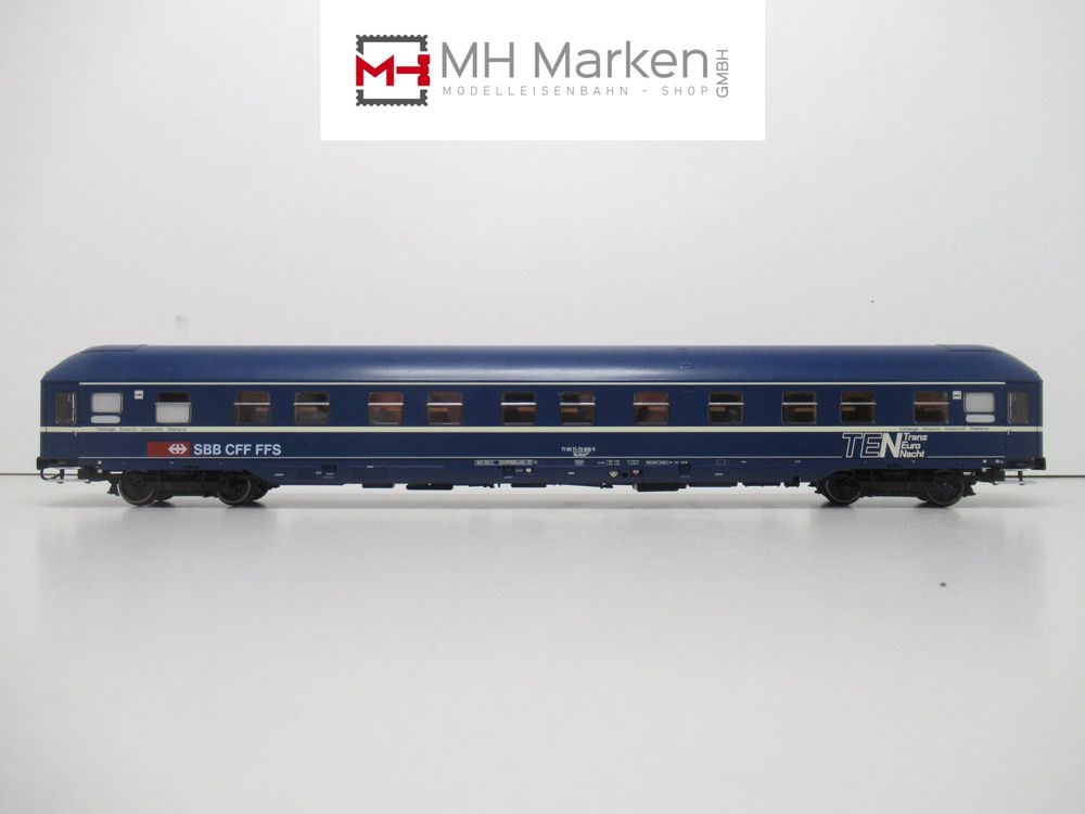 ACME 52380 Schlafwagen WLABm TEN SBB CFF FFS Gleichstrom H0 (Gebraucht ...