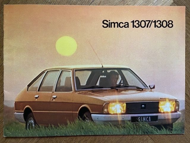 SIMCA 1307 1308 Prospekt 1976 1977 brochure catalogue CH-dt. | Kaufen auf Ricardo