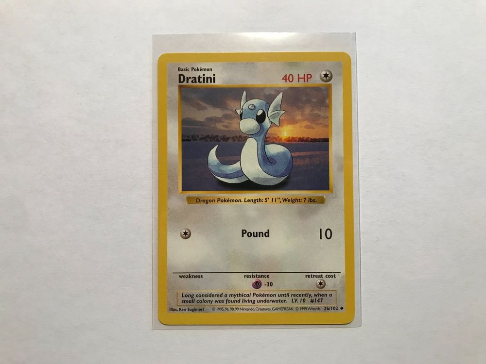 Dratini Base Shadowless EN | Kaufen auf Ricardo