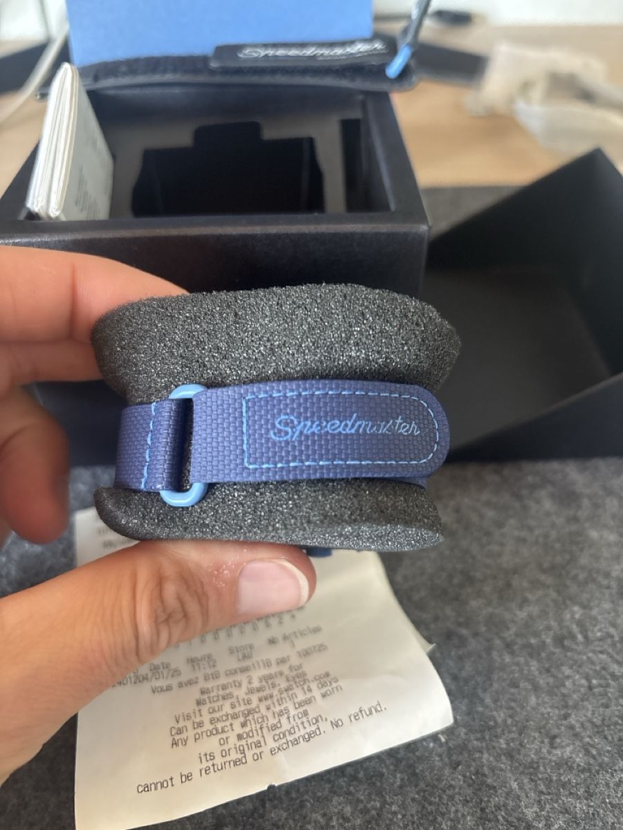Omega x Swatch Moonswatch Mission Neptune+ bracelet (Neu (gemäss ...