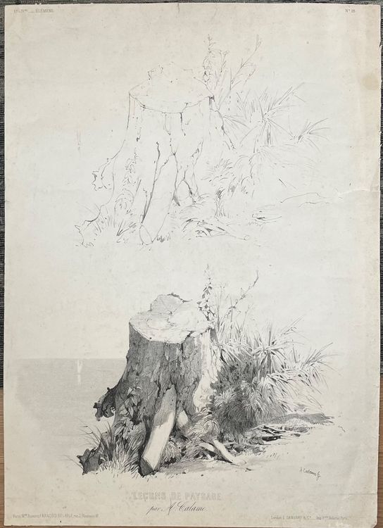 Alexandre Calame (1810-1864) Lithographie (Gebraucht) in Root für CHF ...