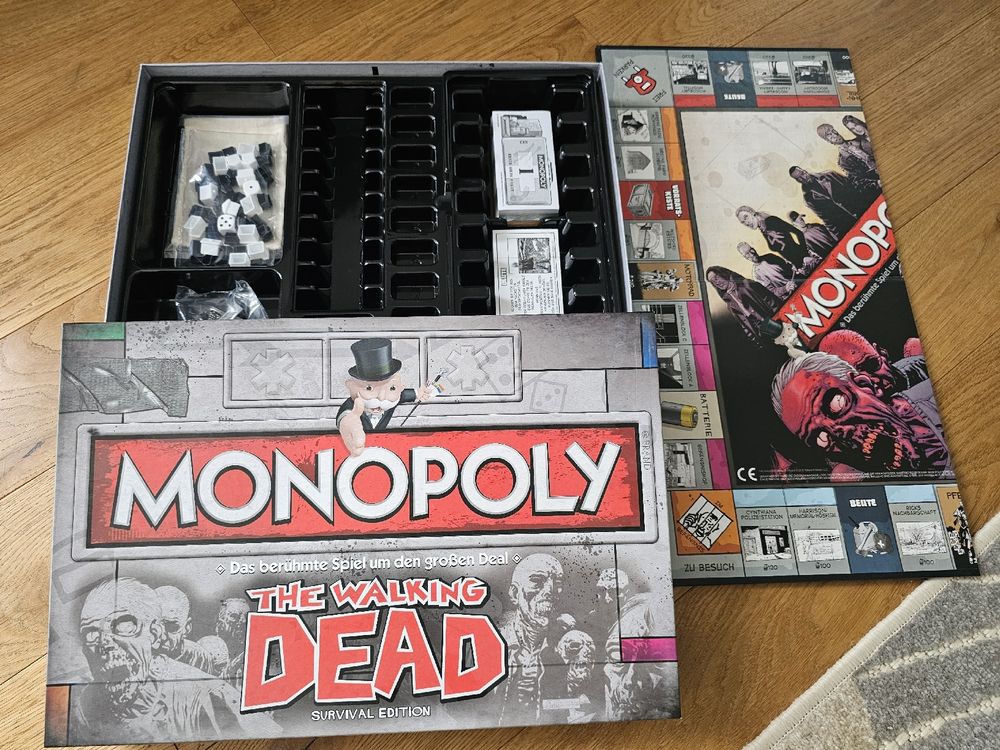 Monopoly Walking Dead Edition - neu, alles noch verpackt! (Neu und originalverpackt) in Magden ...