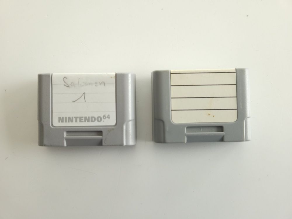 1x Controller Pak - Memory Card N64 - Nintendo 64 (Gebraucht) in ...