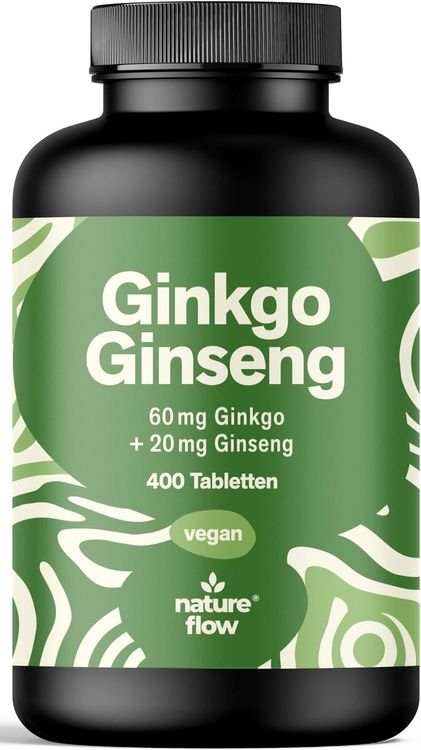 Ginkgo + Ginseng Tabletten 60 mg/20 mg – 400 Stk. (Neu und ...