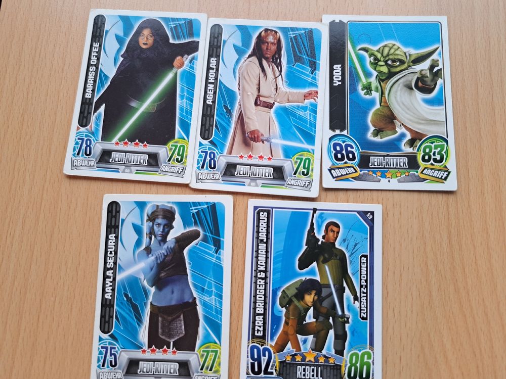 Seltene Star Wars Karten