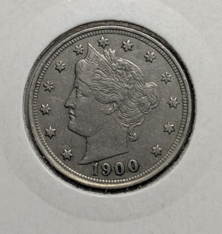 1900 Liberty Head Nickel 🇺🇸 (Gebraucht) in Cottens FR für CHF 15 – mit ...
